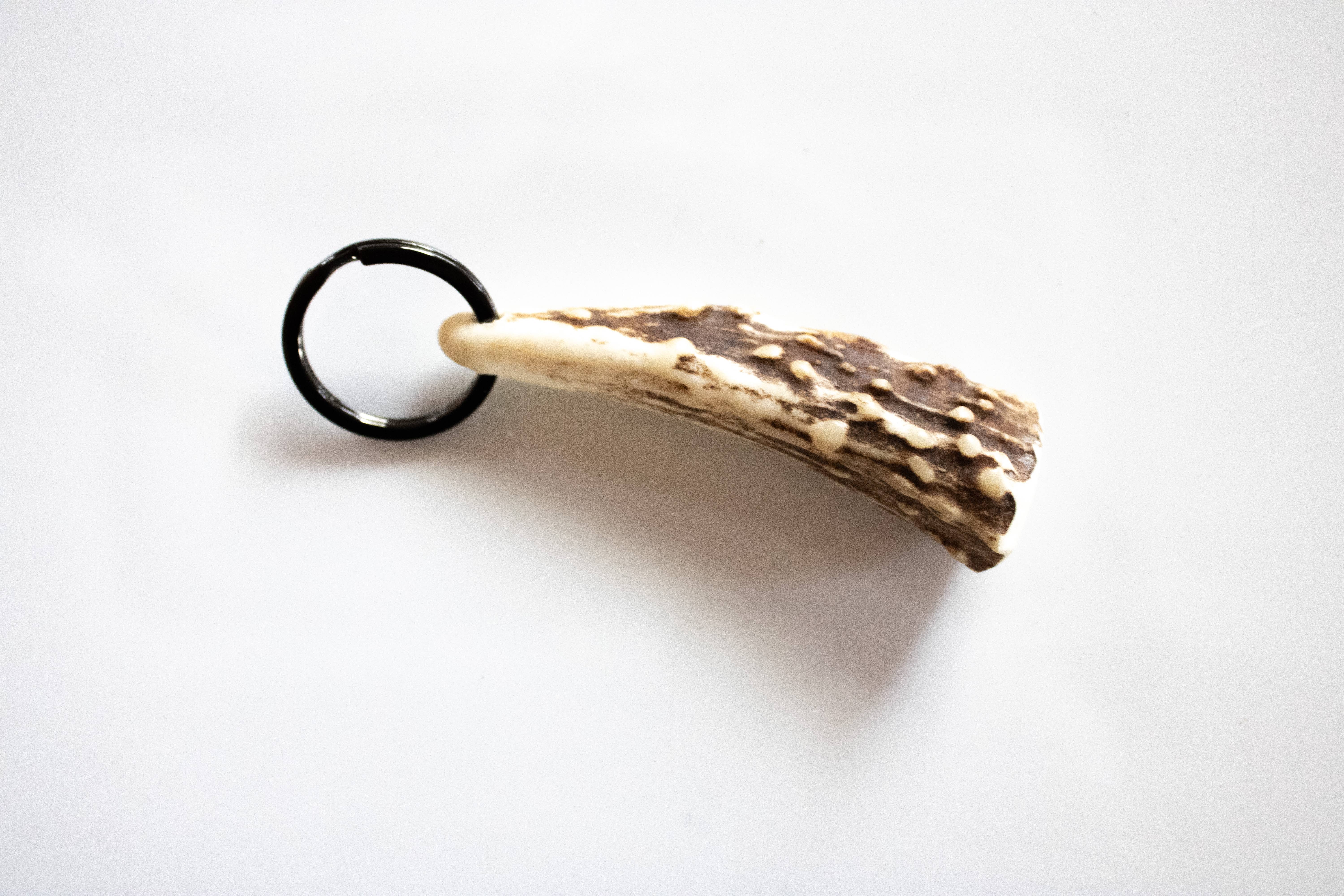 Elk Antler Keychain – Made in Montana – Sāj Floral & Lifestyle